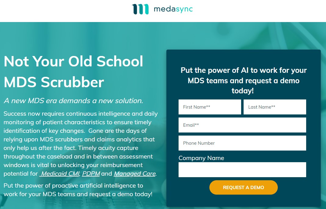 New MDS Reimbursement Software